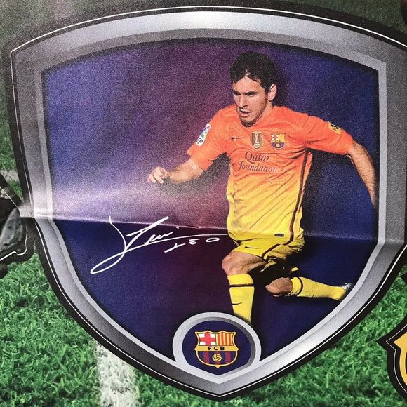 Fathead | Wall Decor | Lionel Messi Fathead Poster 23 Wide X 32 Tall ...